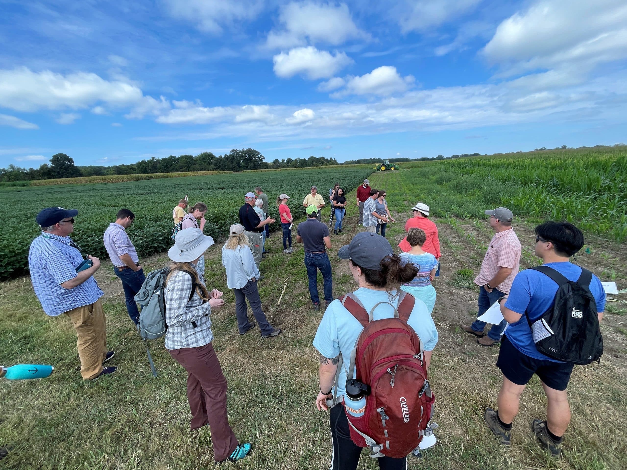 EPA Tours Maryland Crops & Weeds Research - Getting Rid Of Weeds
