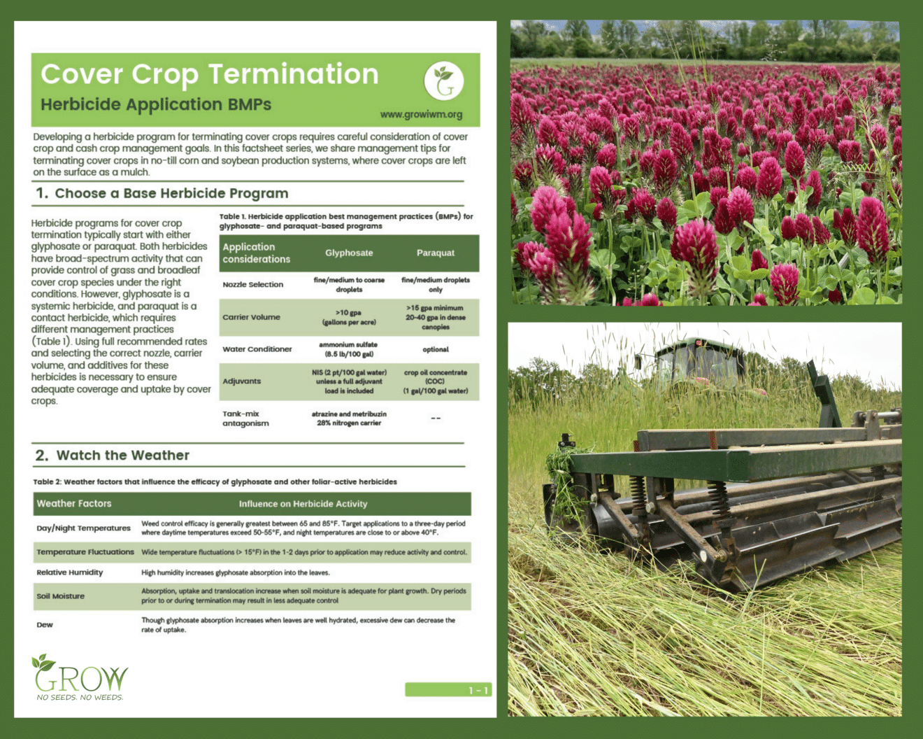 Resource Alert: Cover Crop Termination Factsheets Now Available ...